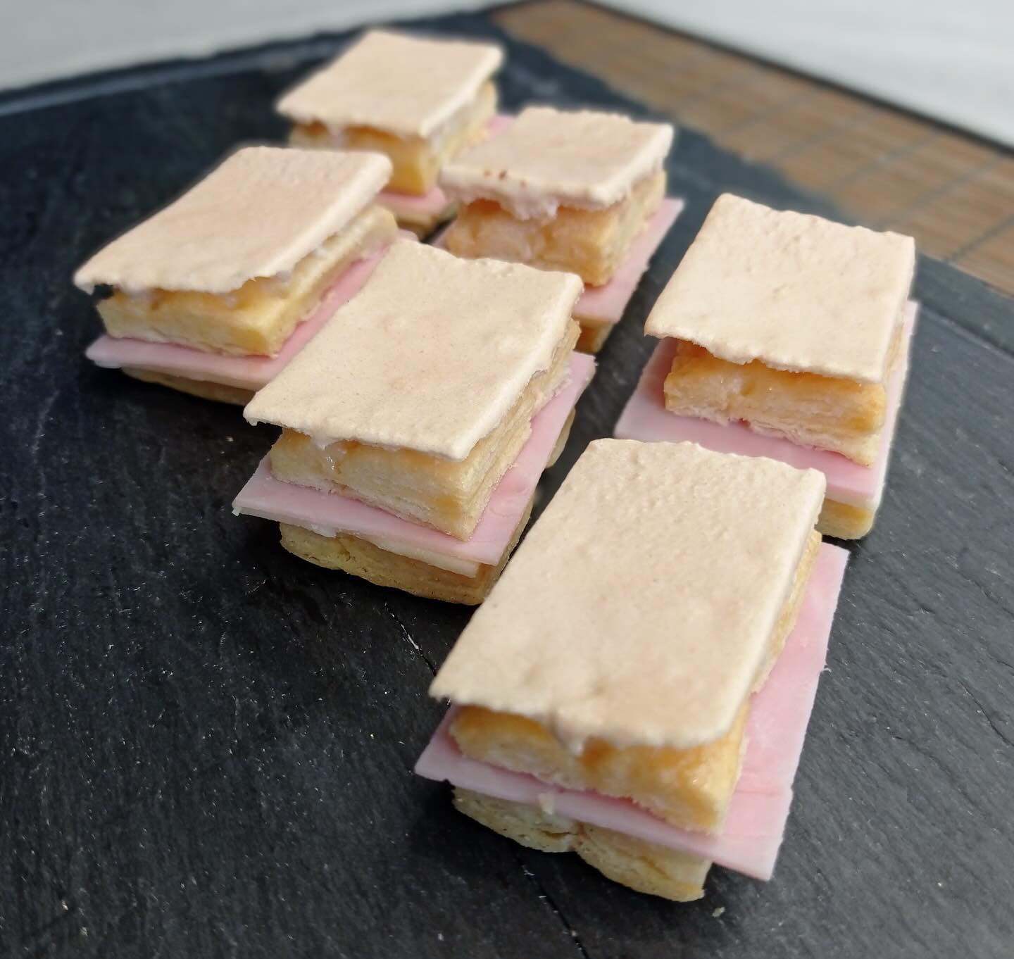 Receta de jesuitas de jamón y queso